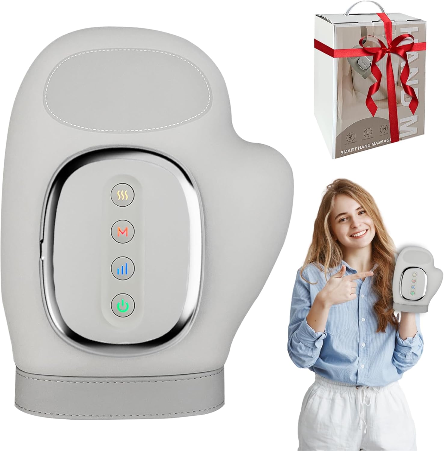 Amazon.com: IDEA WIN Hand Massager with Heat and Compression, 14 ...