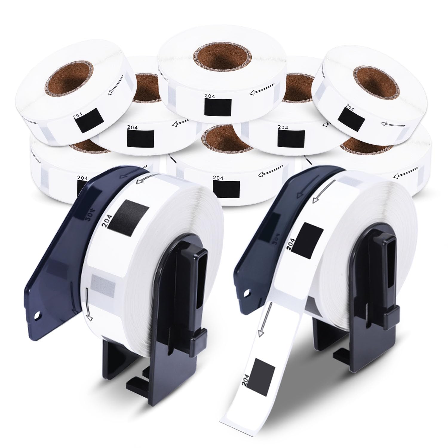 Snapklik.com : COLORWING Compatible Labels Replace For Brother DK-1204 ...
