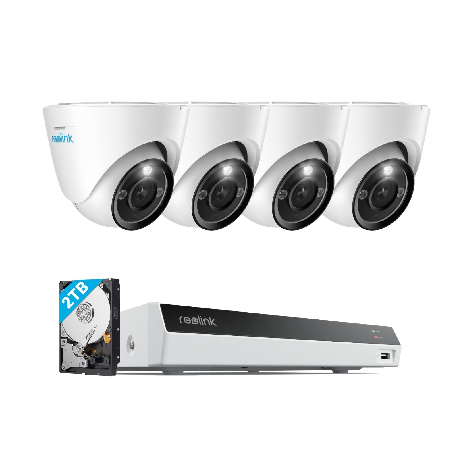 Amazon.com : Reolink 4K PoE NVR 8 Channel Pre-Installed 2TB HDD, Video ...