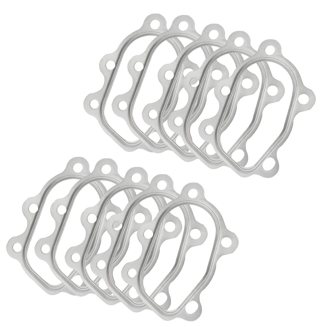 Snapklik.com : 10 Pcs Turbocharger Gasket Fitting For T2 T25 T28 GT25 ...