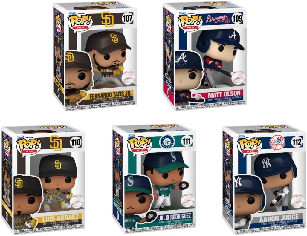 Amazon.co.jp: Funko MLB POP!シリーズ10コンプリートセット(5) : Funko: スポーツ＆アウトドア