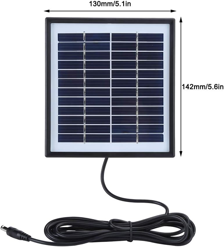 Mini panel solar de 4 piezas, 12 V, 2 W, paneles solares pequeños para ...