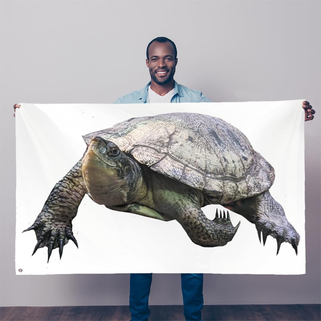 Amazon.com : Turtle Sublimation Flag 5FT X 3FT : Patio, Lawn & Garden