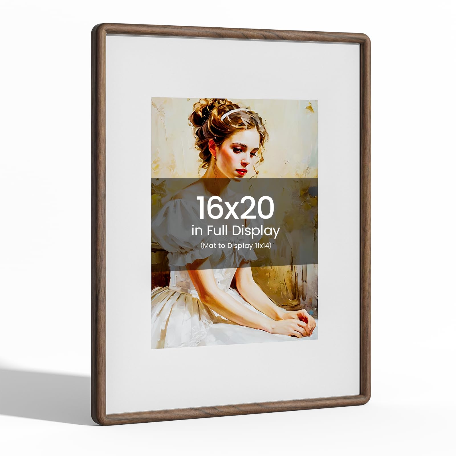 Amazon.com - Heimlove 16x20 Picture Frame Natural Walnut Wood From CA ...