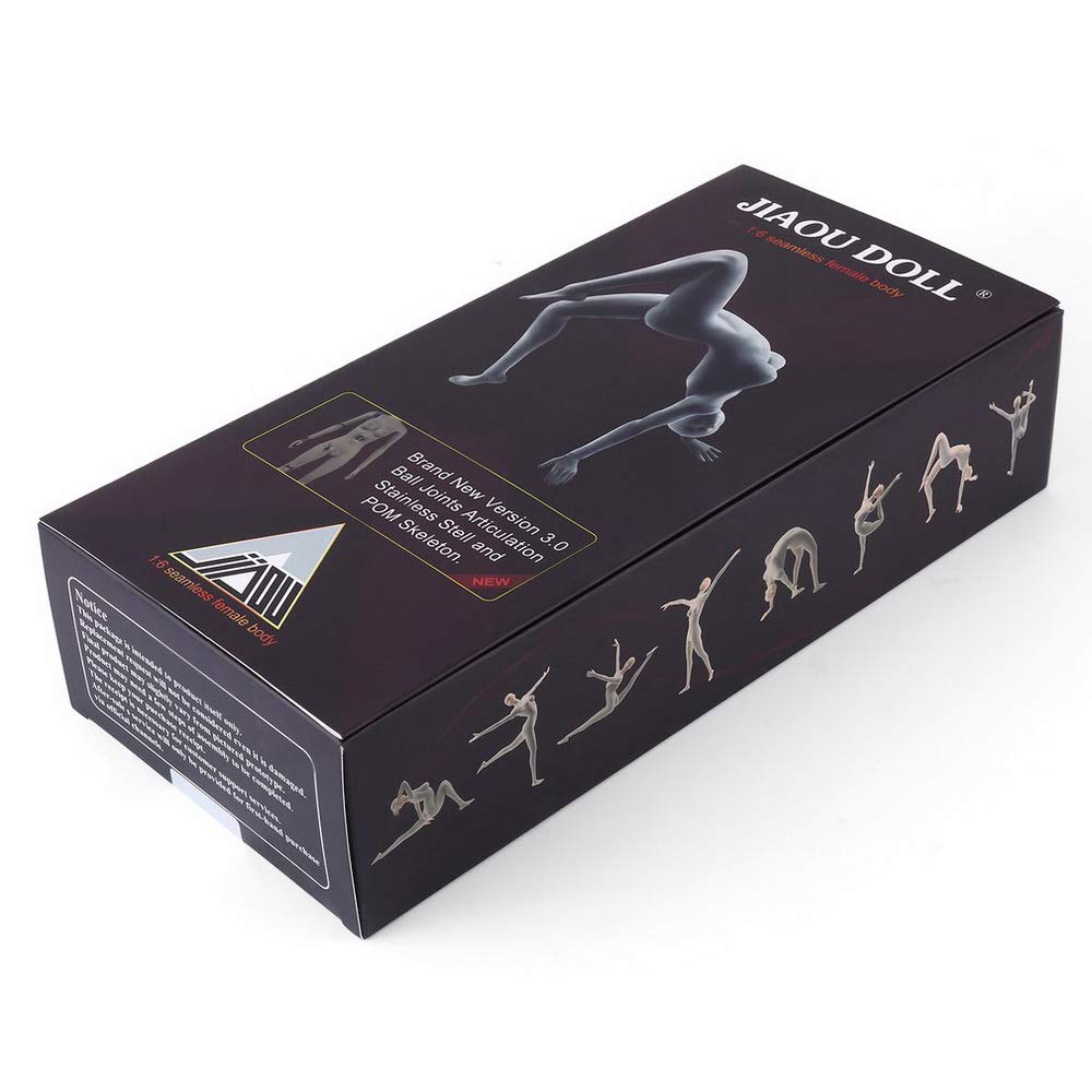 Buy 1/6 Scale Super-Flexible Seamless Female Action Figure Body, No ...