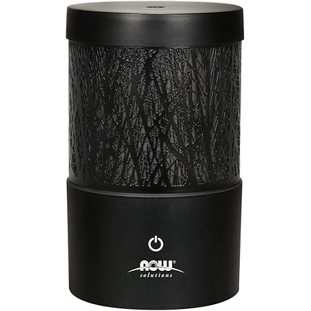 Amazon.com: NOW Essential Oils, Ultrasonic Real Bamboo Aromatherapy Oil ...