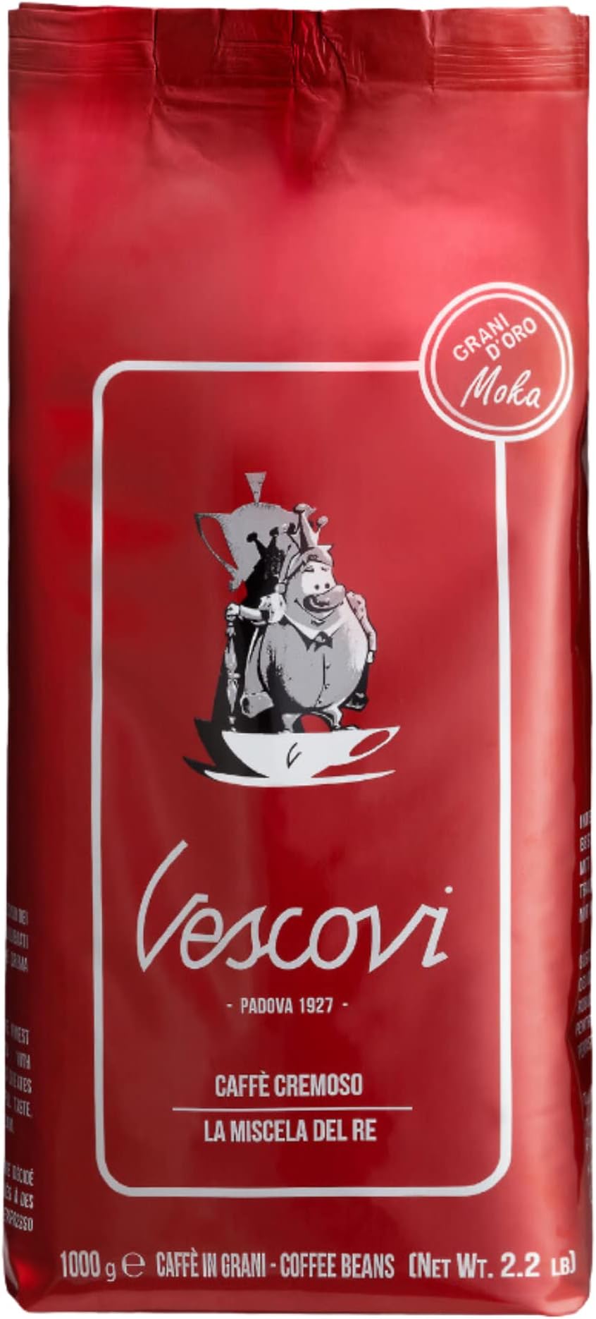 Amazon.com : V Vescovi Cremoso Coffee Beans | Premium Italian Espresso ...