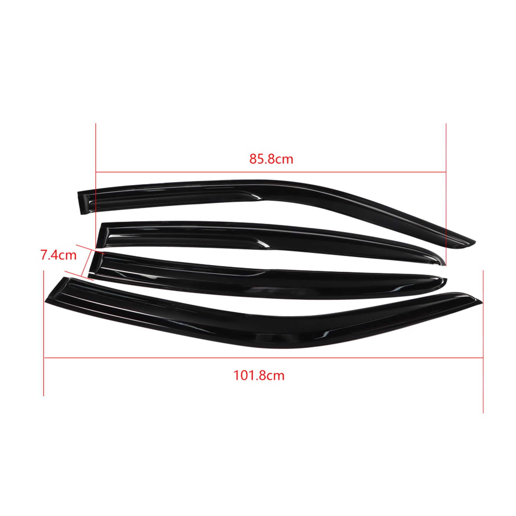 Snapklik.com : Labwork Window Visor Replacement For 2011-2020 Charger ...