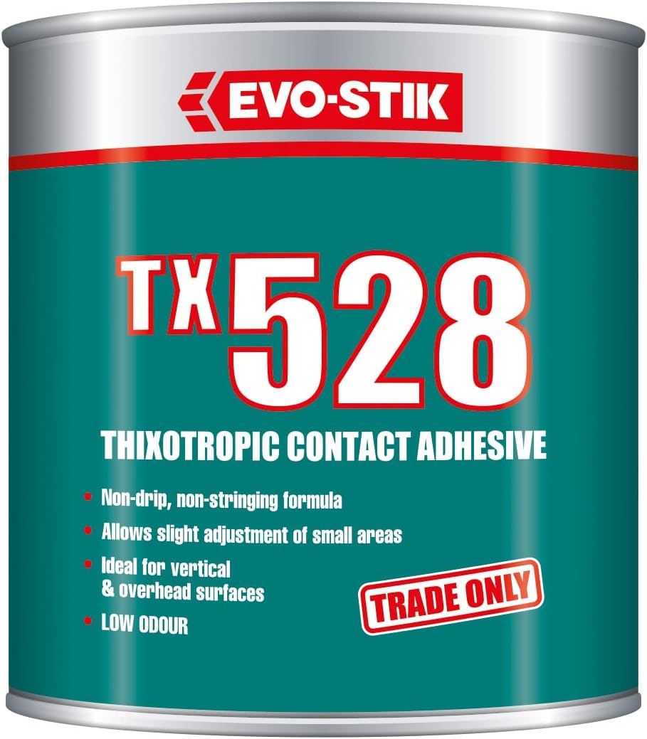 Evo Stik Tx528 Thixotropic Adhesive - 1 Litre 657502 : Amazon.co.uk ...