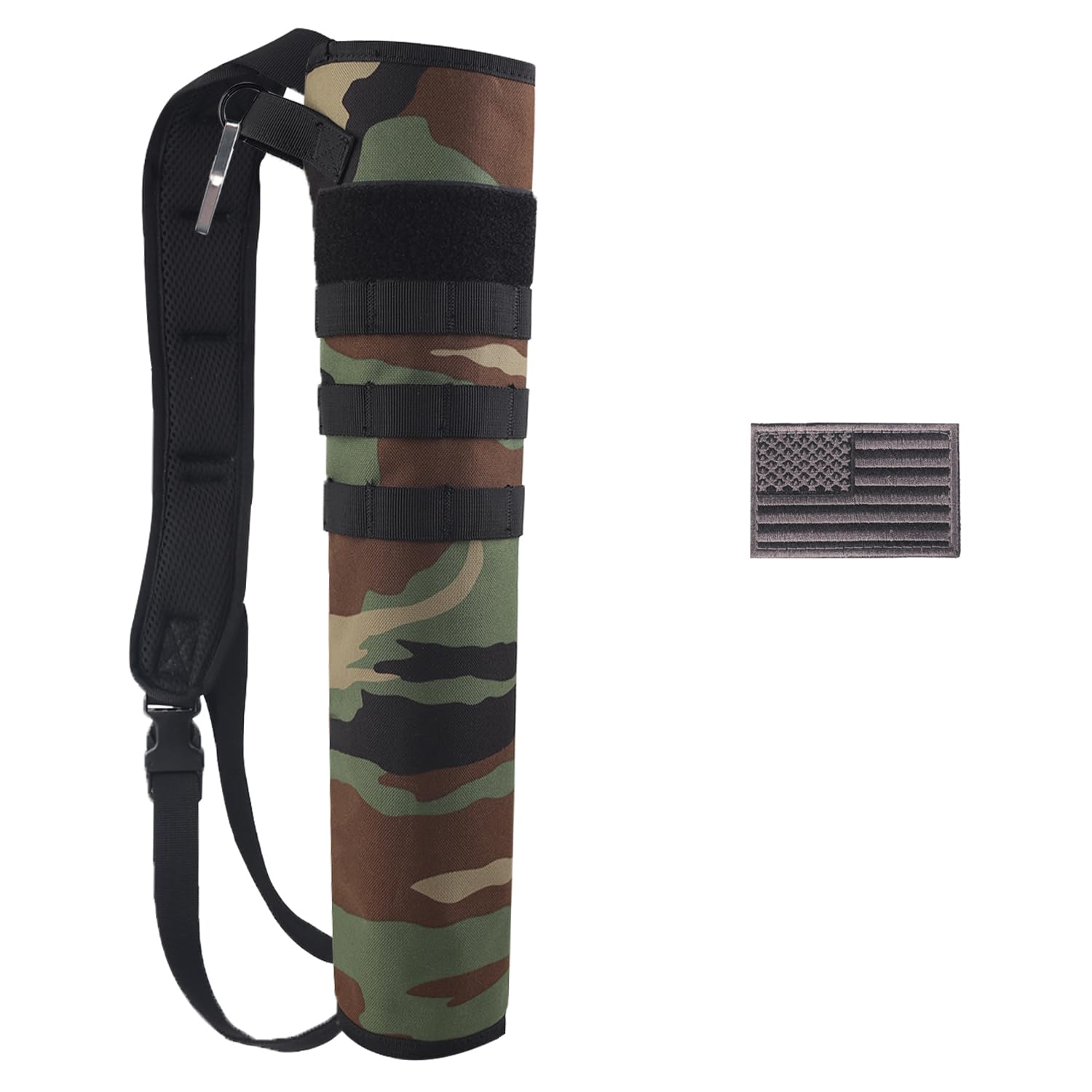 Snapklik.com : KRATARC Archery Lightweight Back Arrow Quiver Dual Use ...
