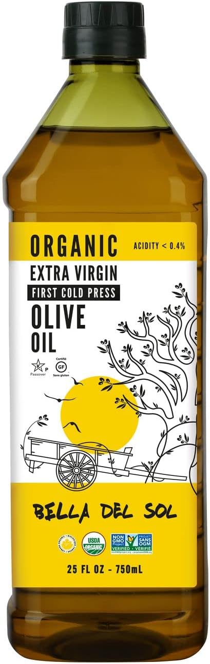 Bella Del Sol Organic First Cold Press Extra Virgin Olive Oil