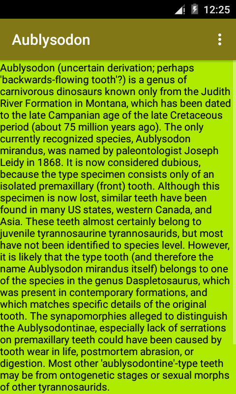 Aublysodon:Amazon.com:Appstore for Android