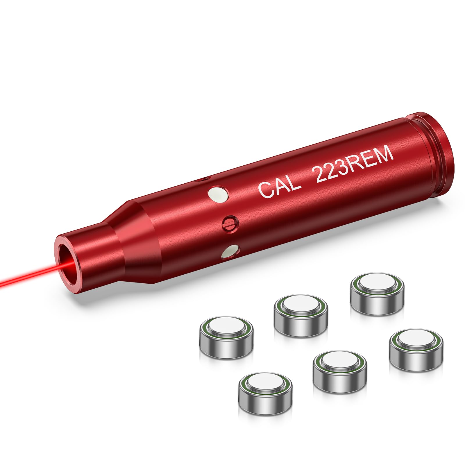 Snapklik.com : MidTen Bore Sighting Laser 223/5.56mm Red Dot Boresighter