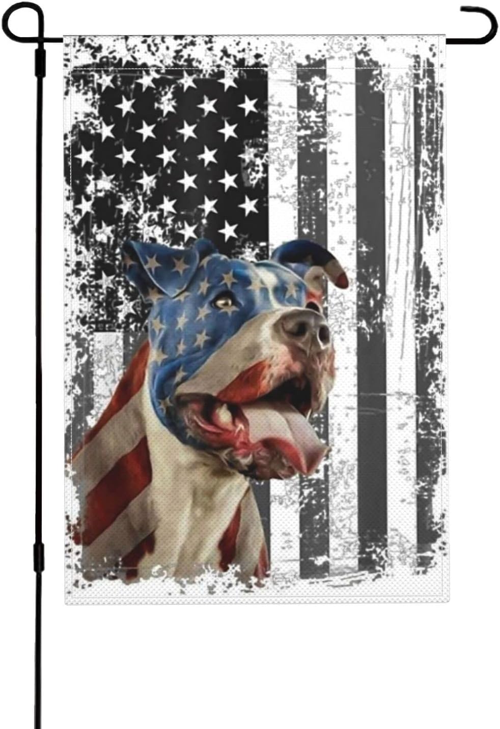 Amazon.com : Pit Bull Blue - Best of Breed DCR Patriotic I Garden Flag ...