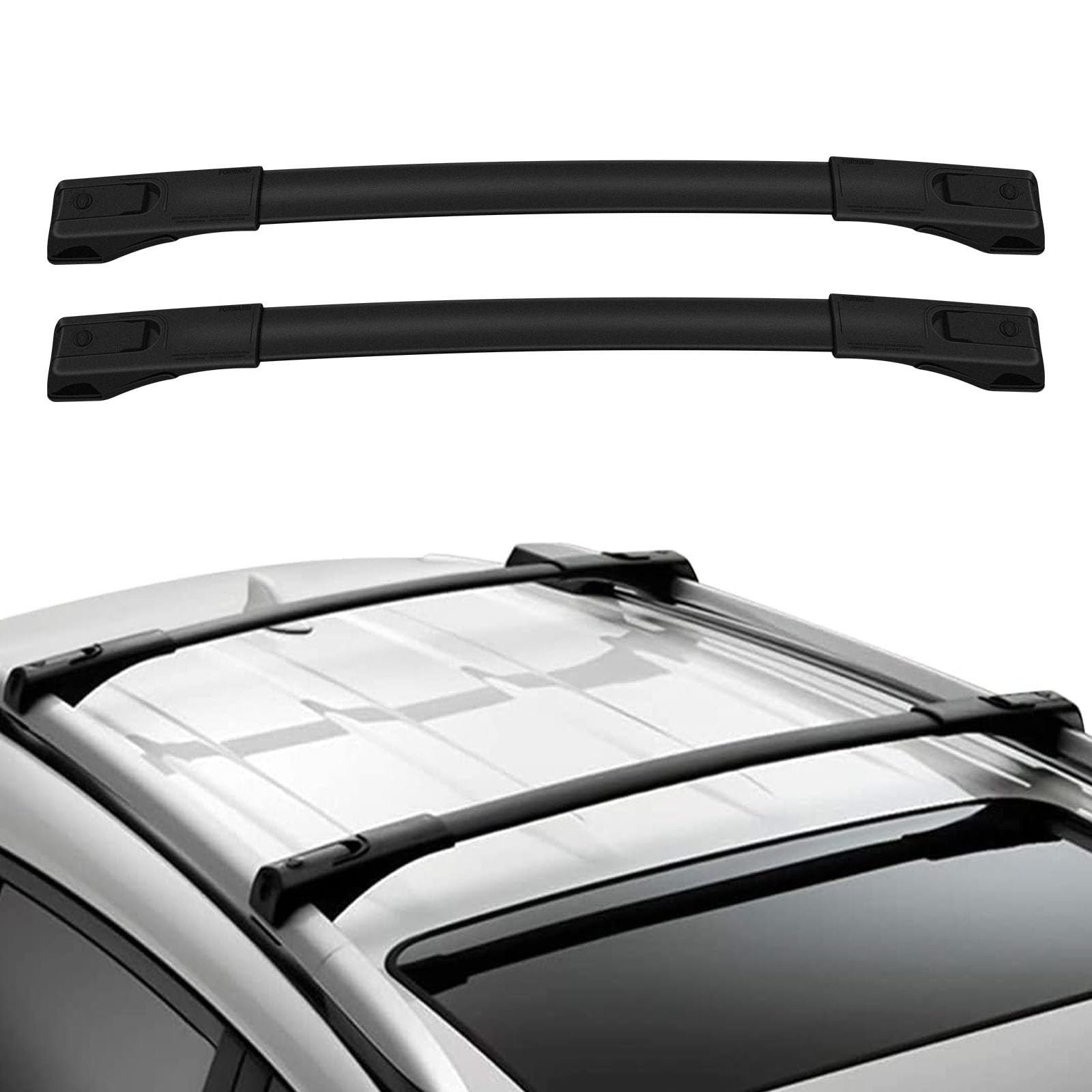 Amazon.com: FINDAUTO Roof Rack Cross Bars for RAV4 2013-2018 Cargo Bars ...