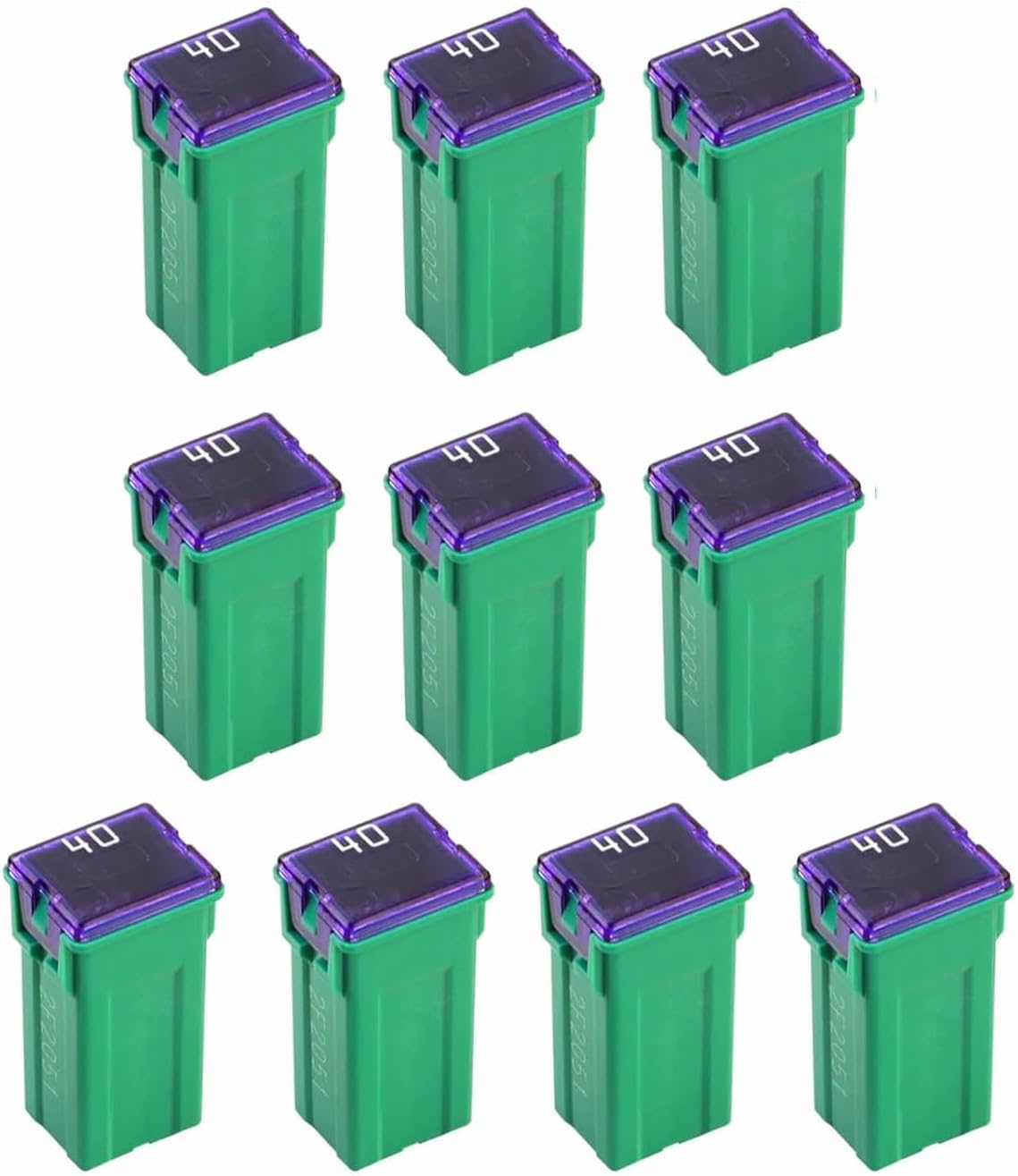 Amazon.com: 30 Pieces Automotive Tall/Standard Profile Box Shaped Fuse ...