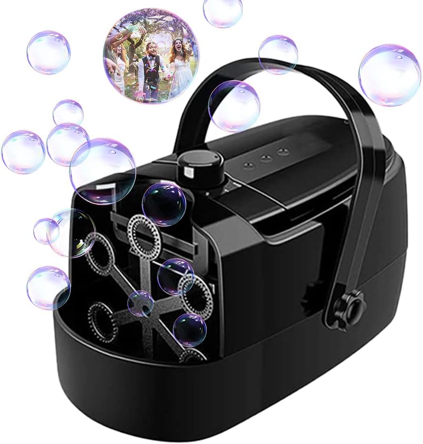 Antari Wireless Bubble Machine (W-101), Large number of bubbles in ...