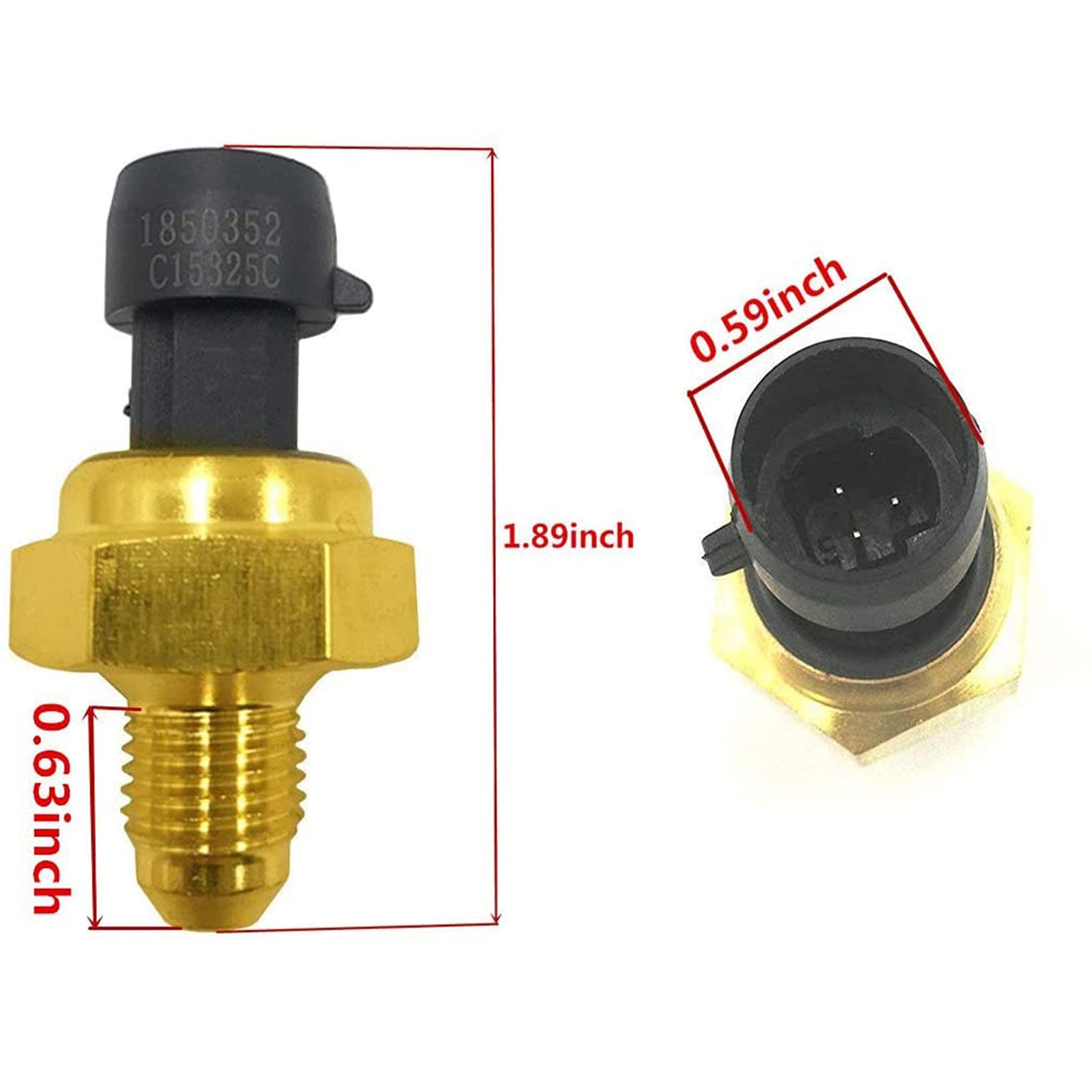 Snapklik.com : EBP Exhaust Pressure Sensor DPFE6 1850352C1 5C3Z9J460A ...