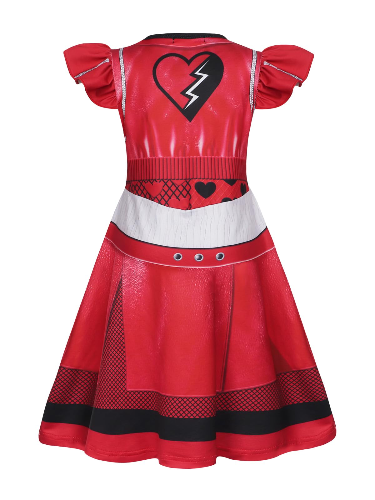 Berich Red Descendants Costume Dress for Girls Descendants Dressing up ...