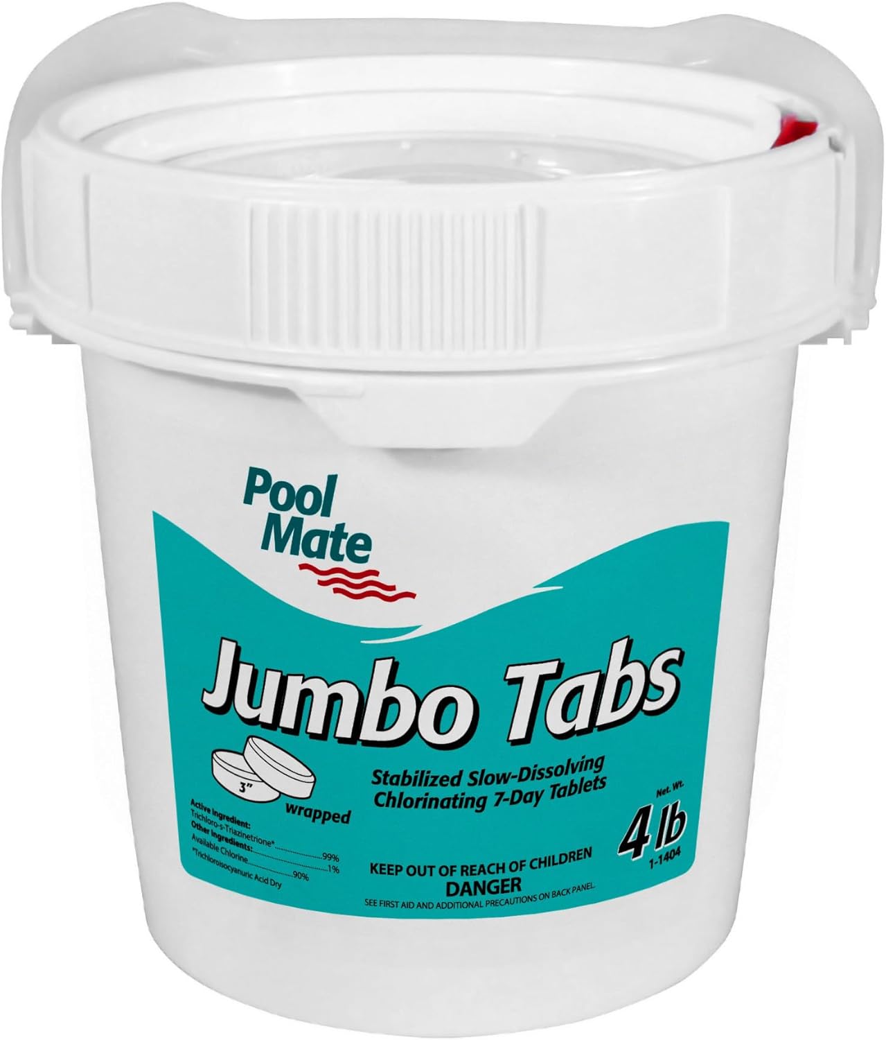 Amazon.com: Pool Mate 4-Pounds Premium Slow-Dissolving Jumbo Tabs ...