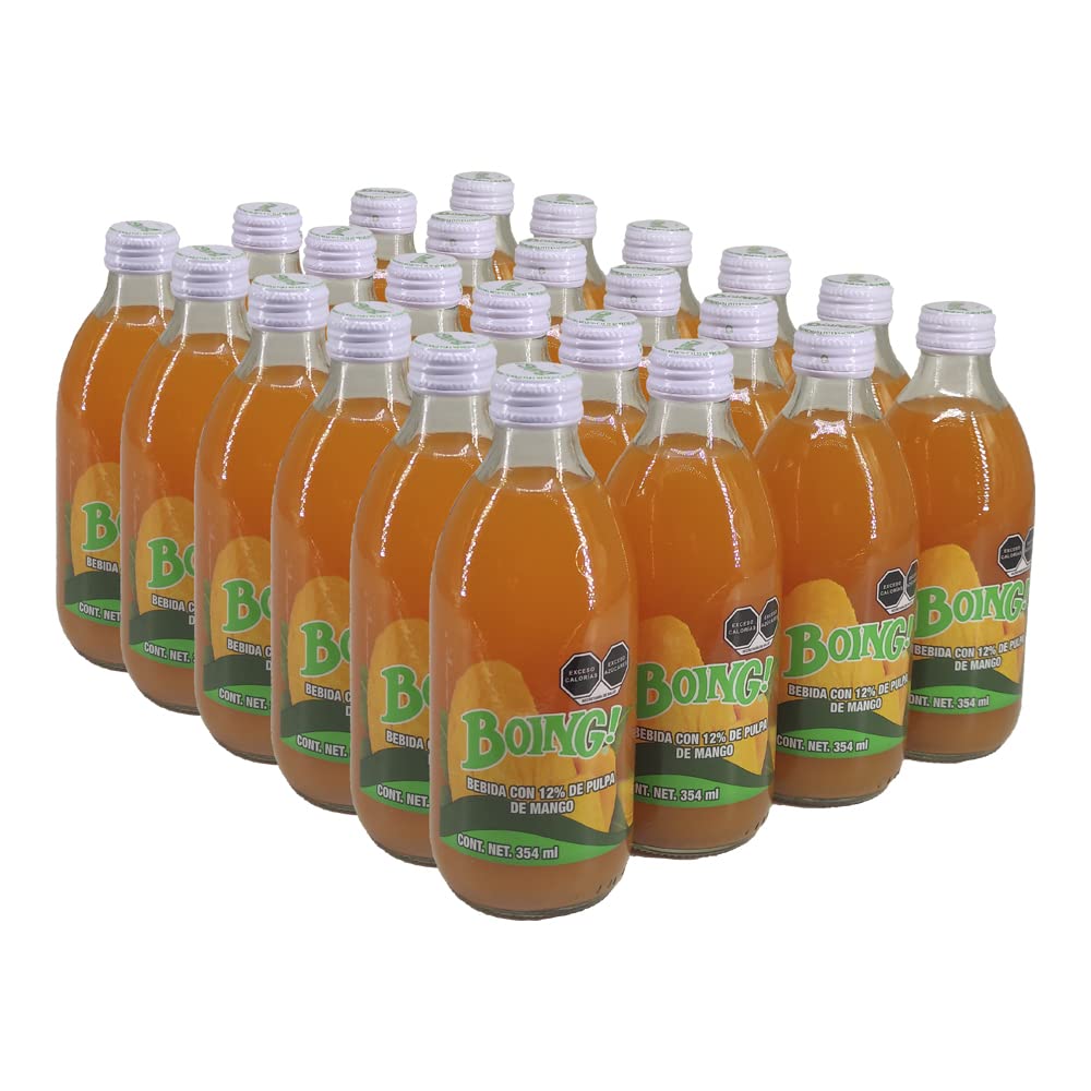Boing Tradicional NR Mango 354ml, 24 pack : Amazon.com.mx: Alimentos y ...