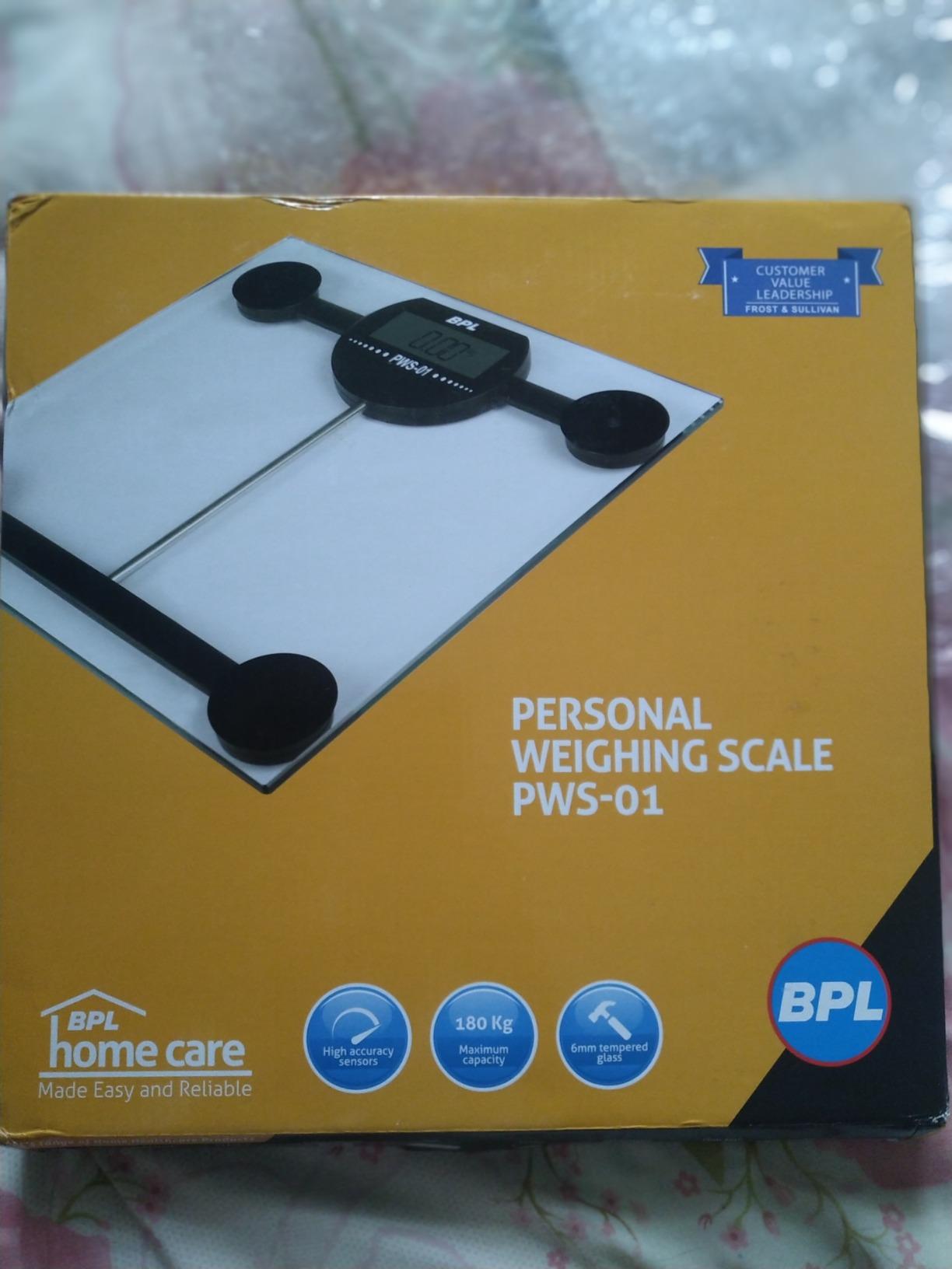 BPL Medical Technologies PWS-01 BT Bluetooth Enabled Weighing Machine ...