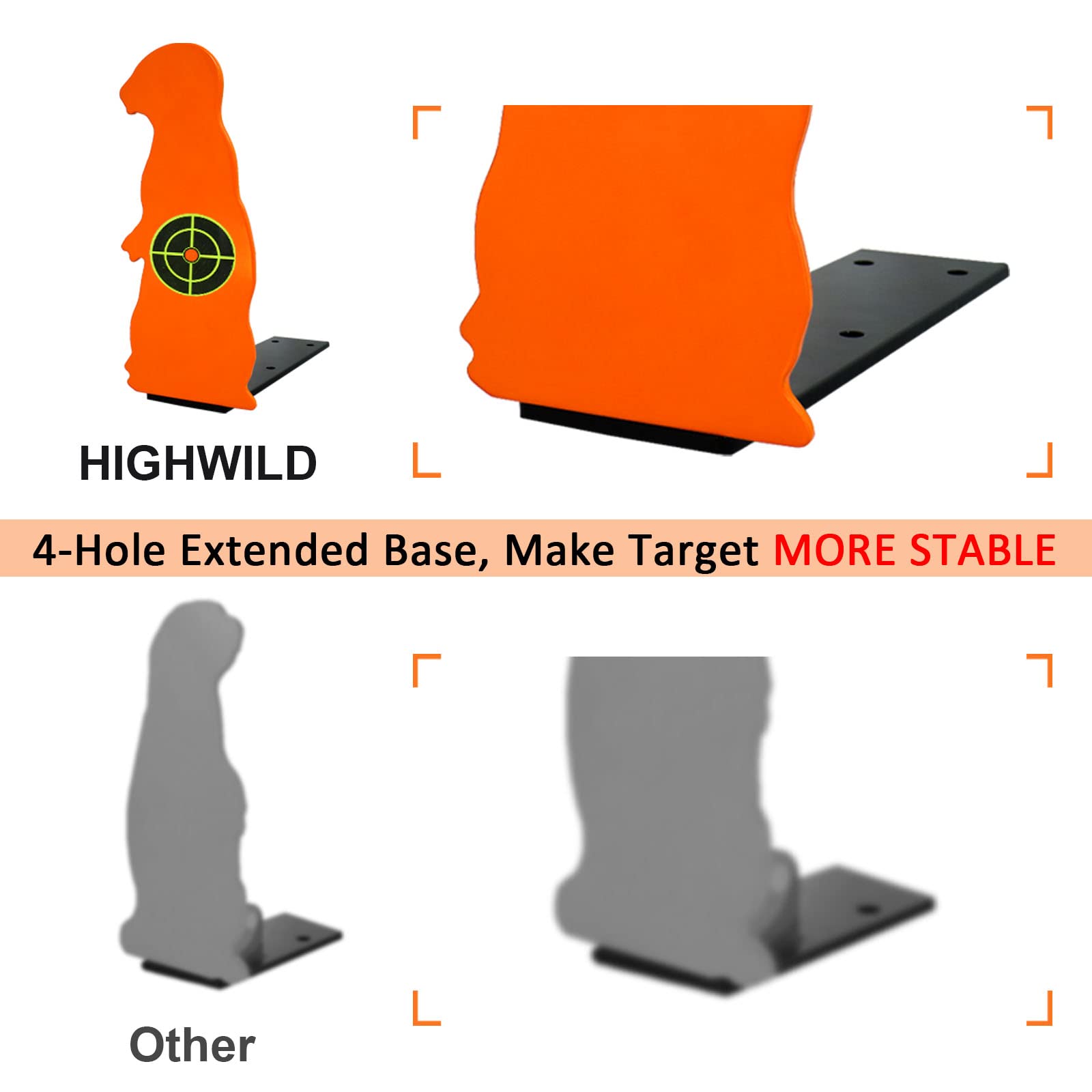 Snapklik.com : Highwild Resetting Target, Rated For .22 Rimfire - Large ...