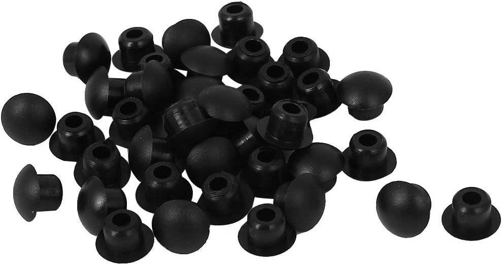 Amazon.com: uxcell Plastic M6 Flush Household Type Wiring Hole Cap Tube ...