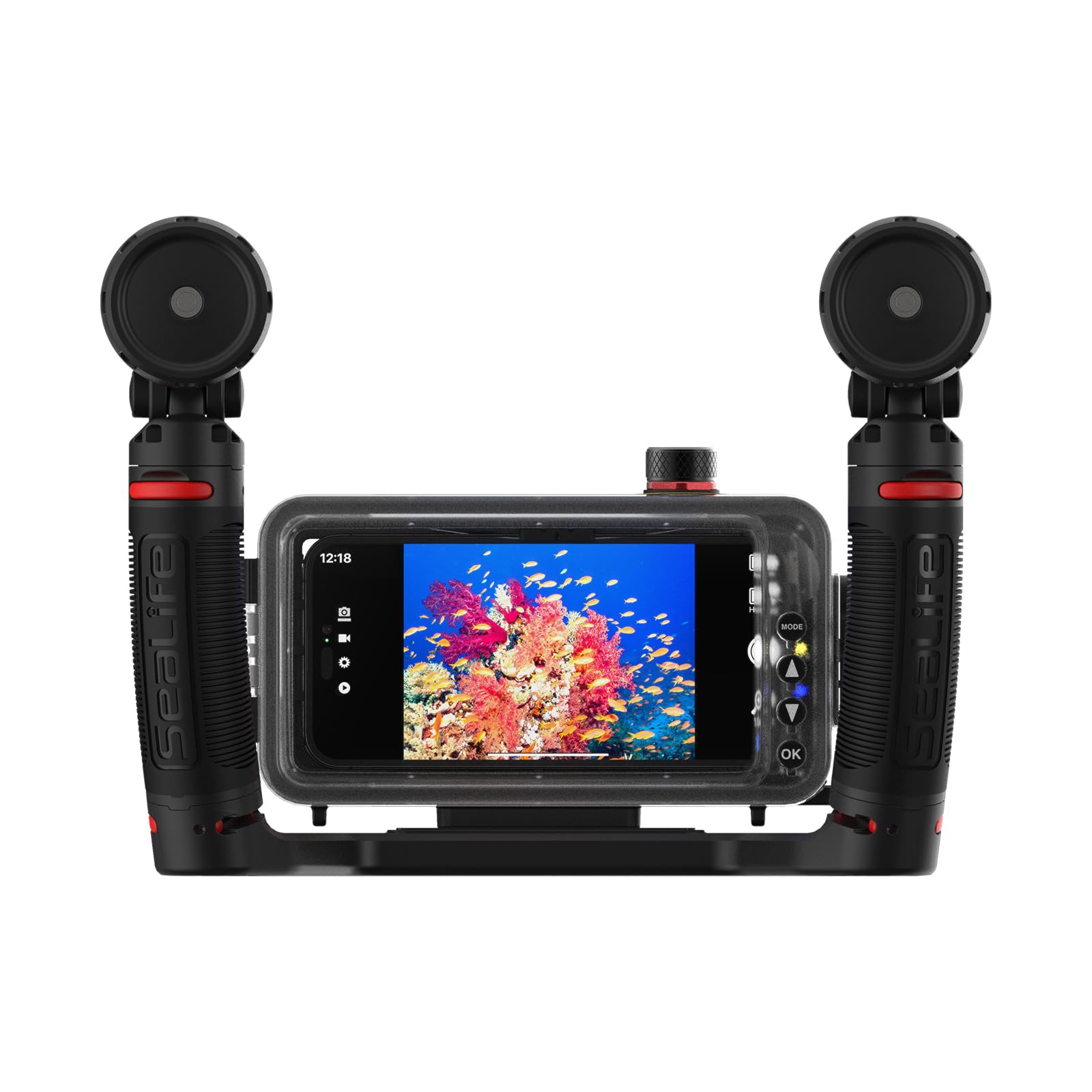 Click-lock Light Mount System SeaLife Flex-Connect Ultra Dual Tray For ...