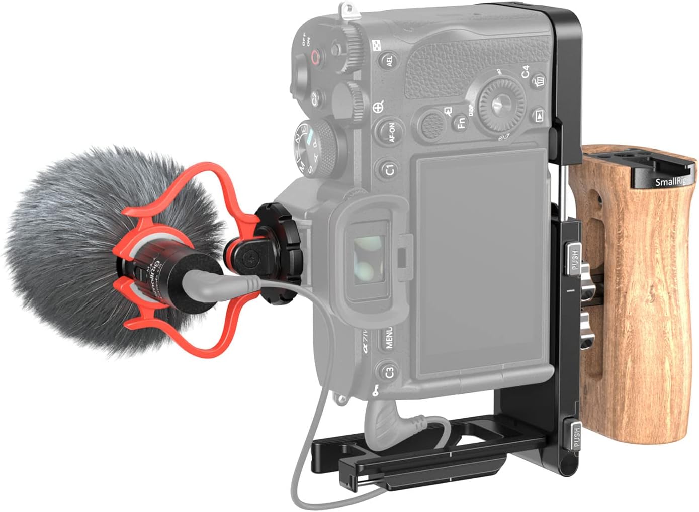 Amazon.com : SmallRig SmallRig Foldable L-Shape Mount Plate Kit for ...