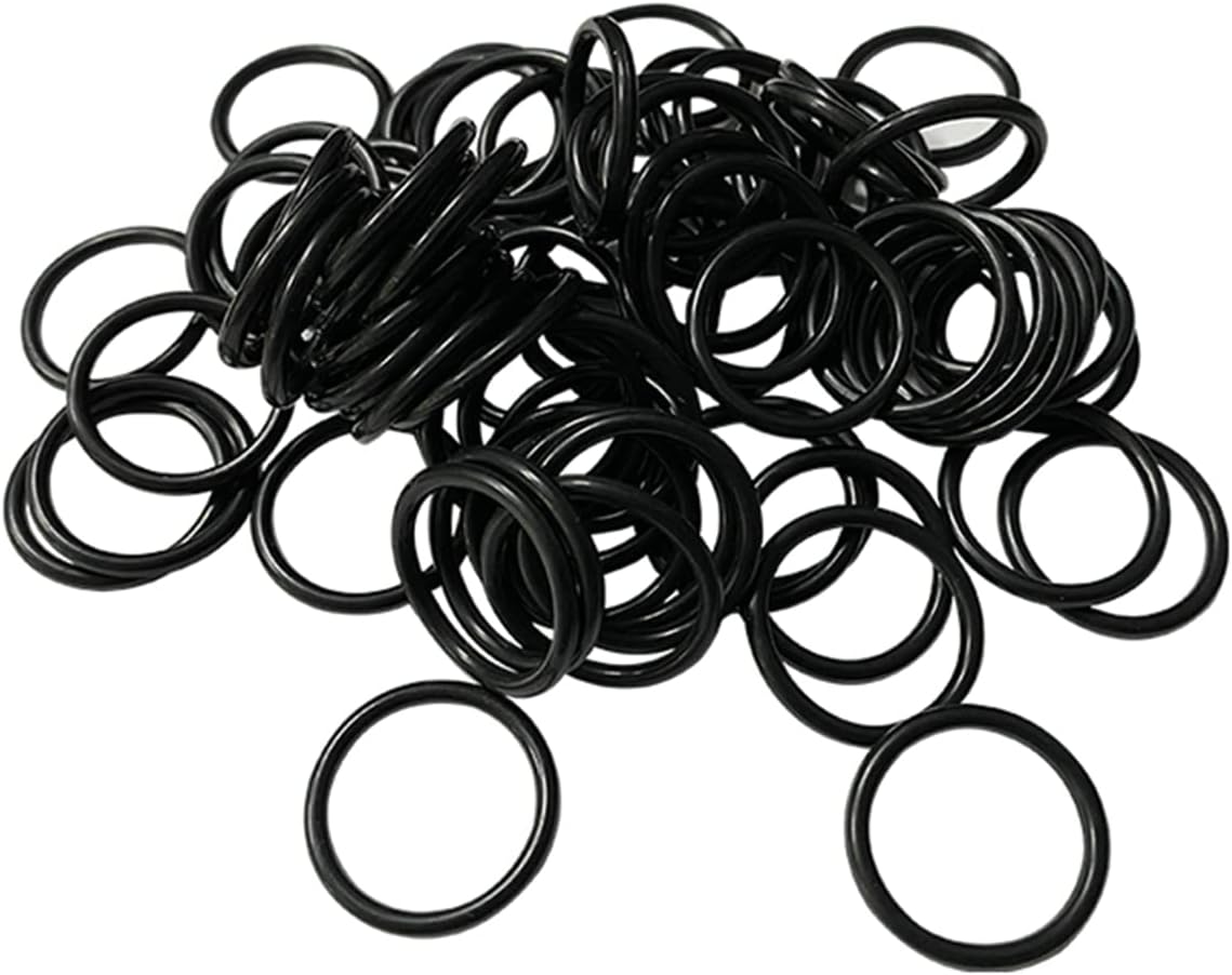 LOKIH Nitrile Rubber O-Rings Black 40mmx1mm(100pcs),22mmx1mm（100pcs ...