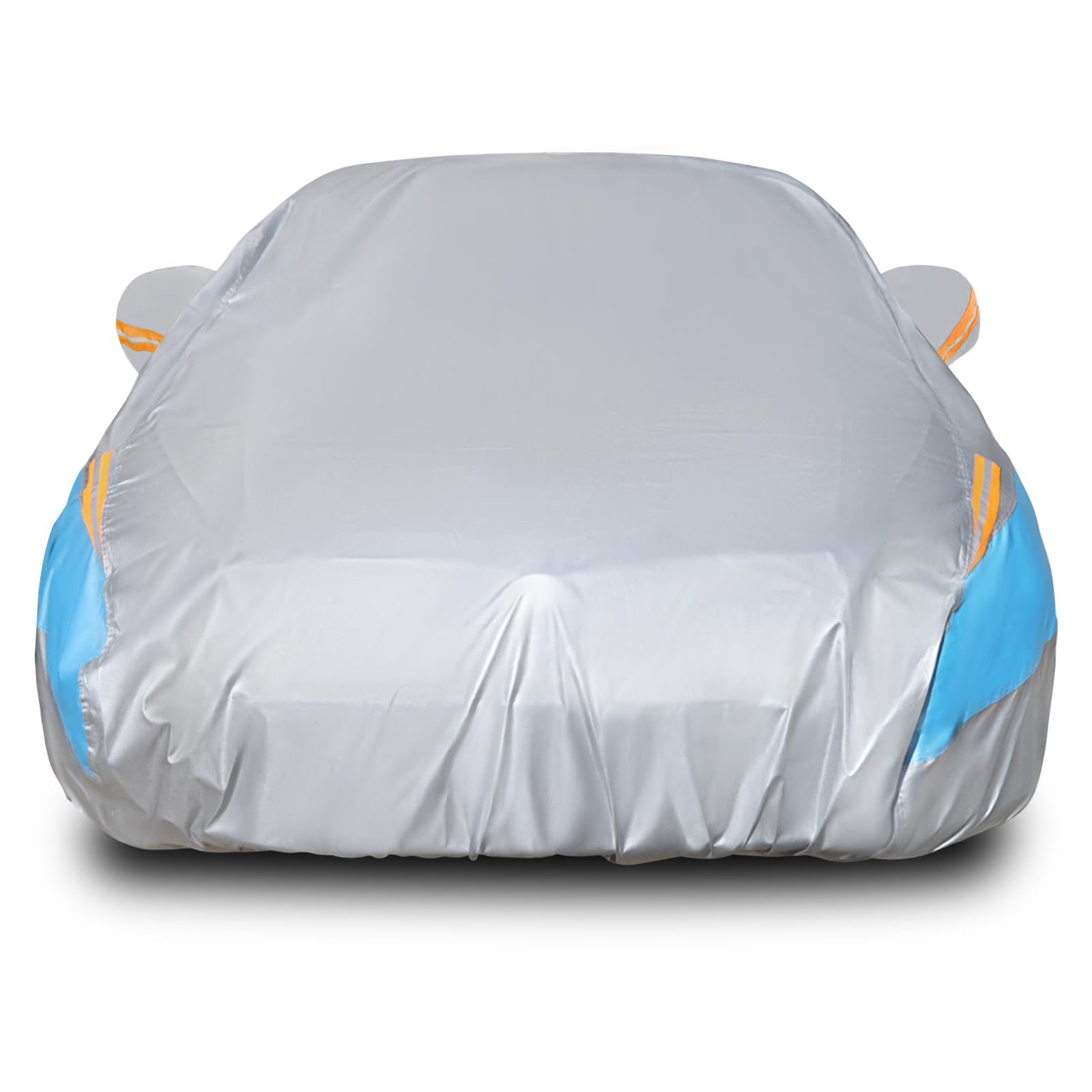 Amazon.com: COLOR RAIN TIME Car Cover Waterproof All Weather,Universal ...