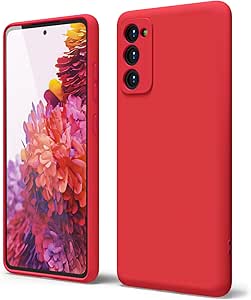 Amazon.com: oakxco for Samsung Galaxy S20 FE 5G Phone Case Liquid Silicone Grip, Cute Thin Slim ...