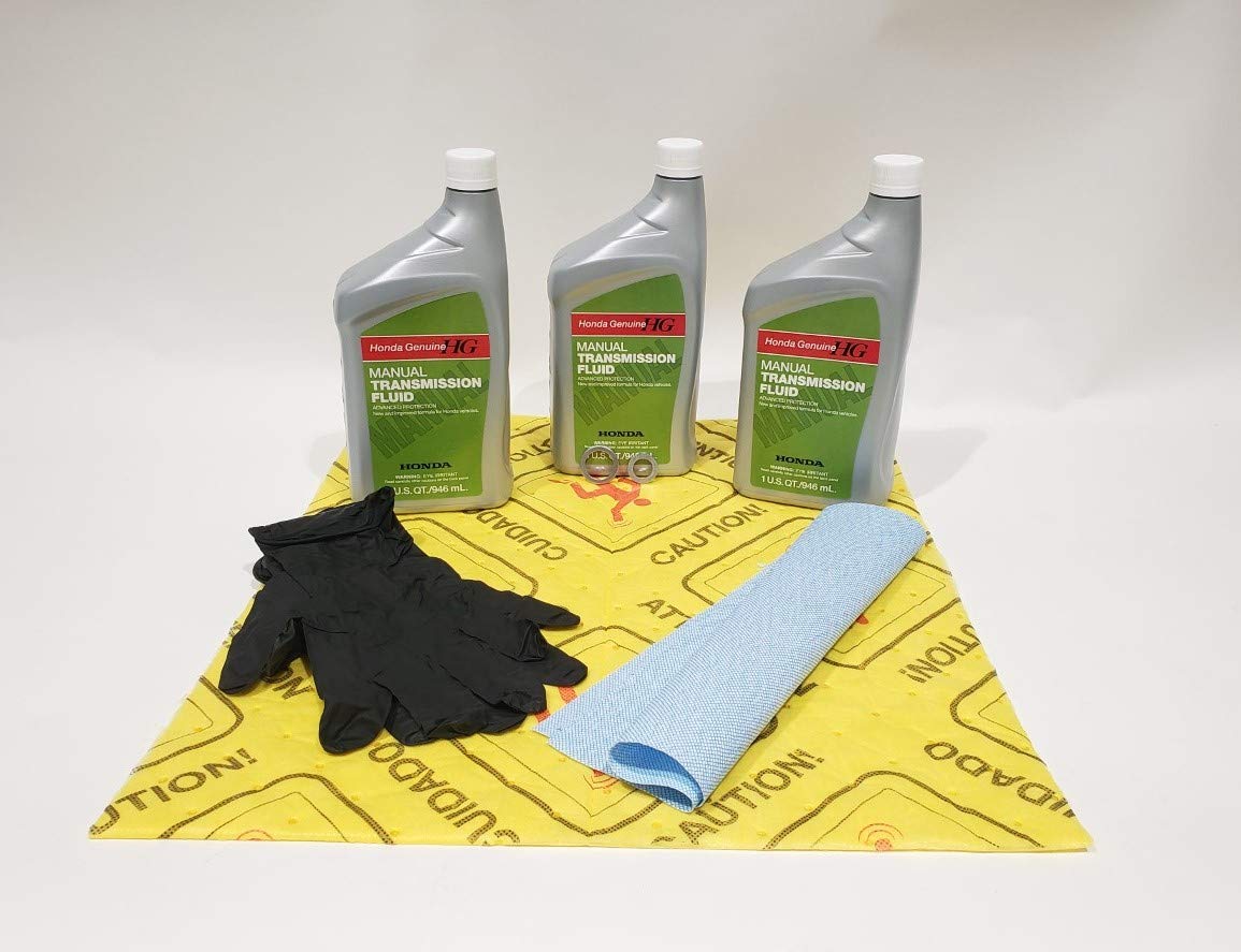 Honda Genuine MTF Manual Transmission Fluid Change Kit, 3 U.S.Qt/946ml ...