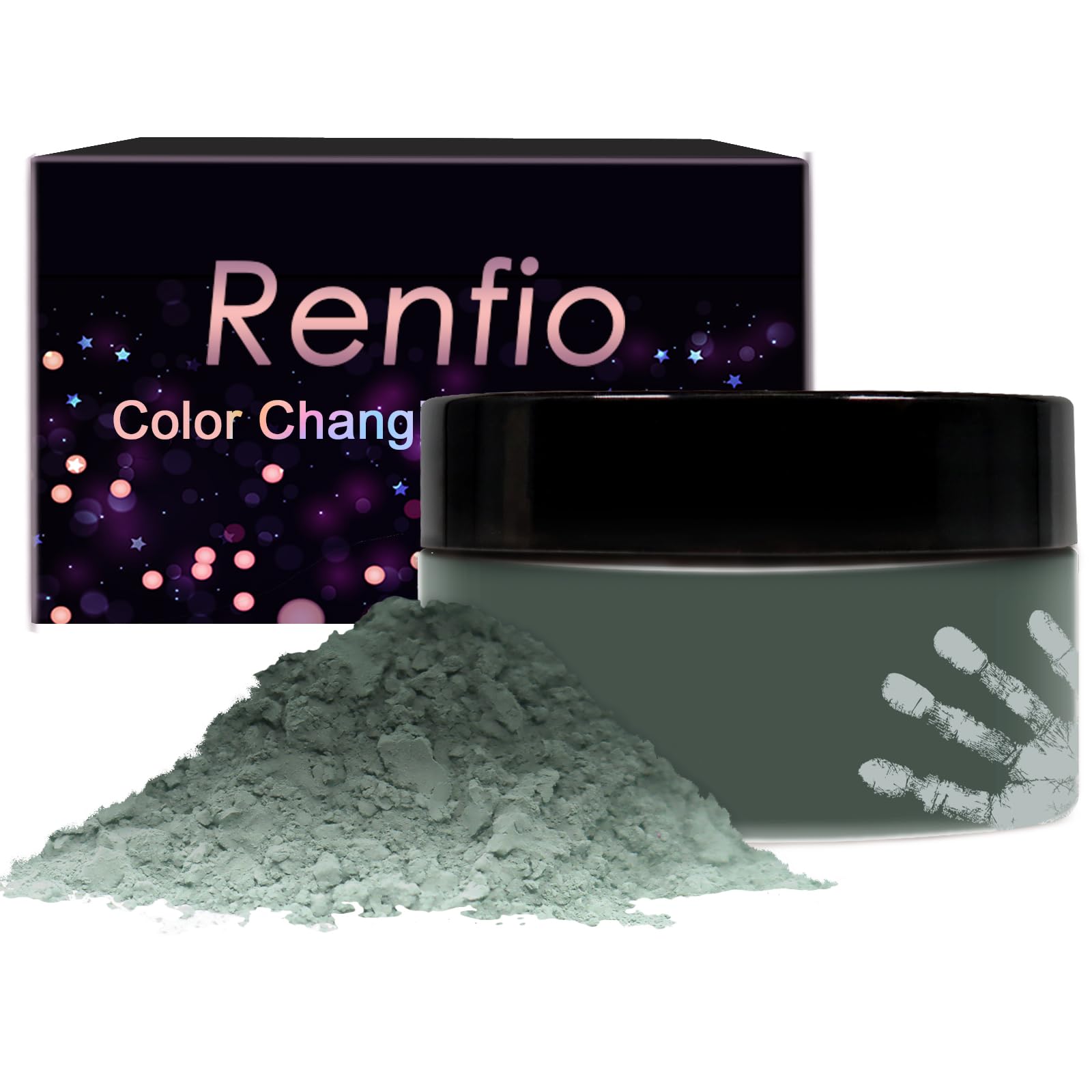 Snapklik.com : Renfio Thermochromic Pigment, 12g/0.42oz Temperature ...