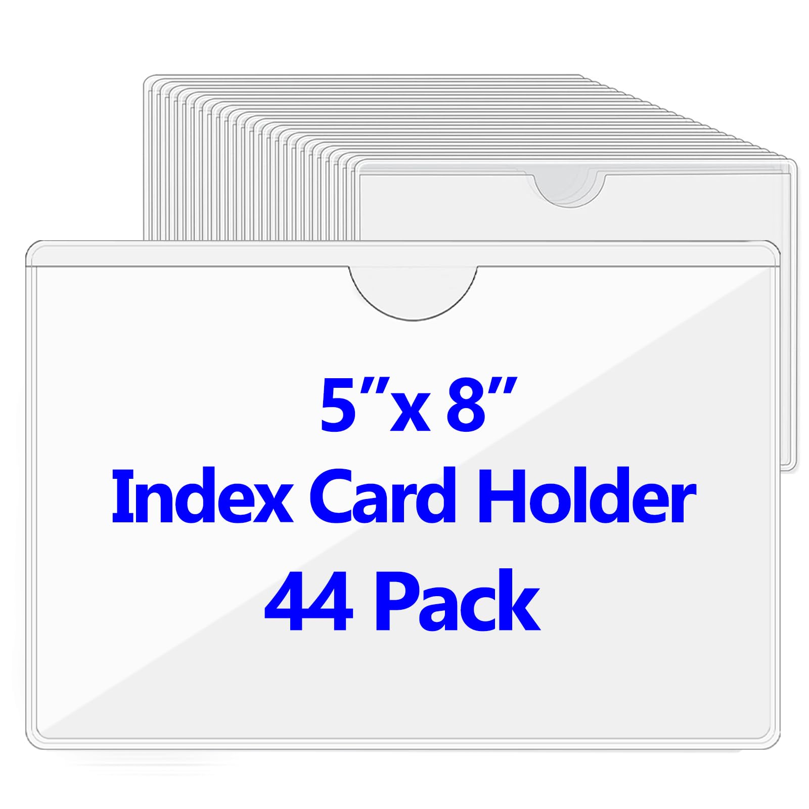 Amazon.com: jhwsxtek 44 Pack Labels for Storage Bins, Adhesive Pockets ...