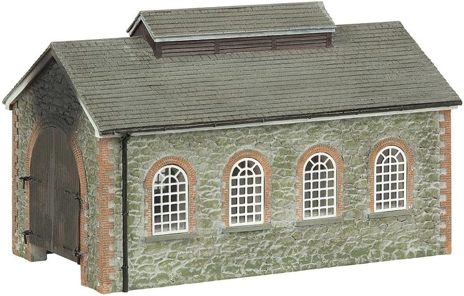 Scenecraft Helston Engine Shed (Pre-Built) : Amazon.co.uk: Toys & Games