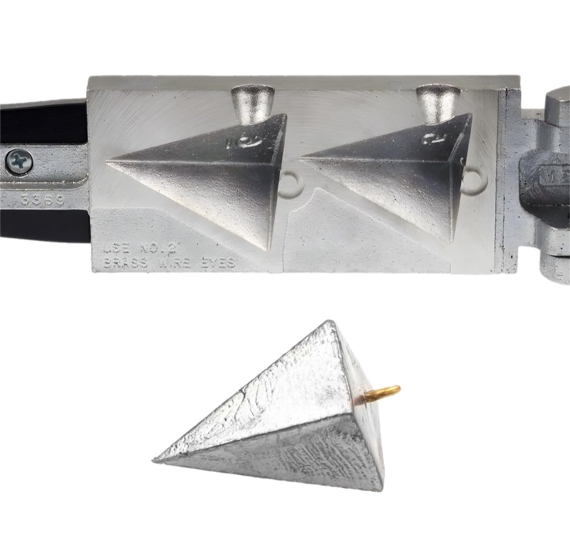 Amazon.com : Do It Pyramid Sinker 5, 6 oz. Do it Mold (3369) PM-2-56B ...