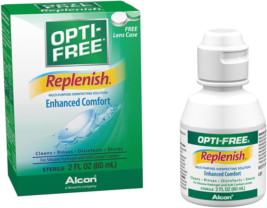 Amazon.com: Opti-Free Replenish Multi-Purpose Disinfecting Solution ...