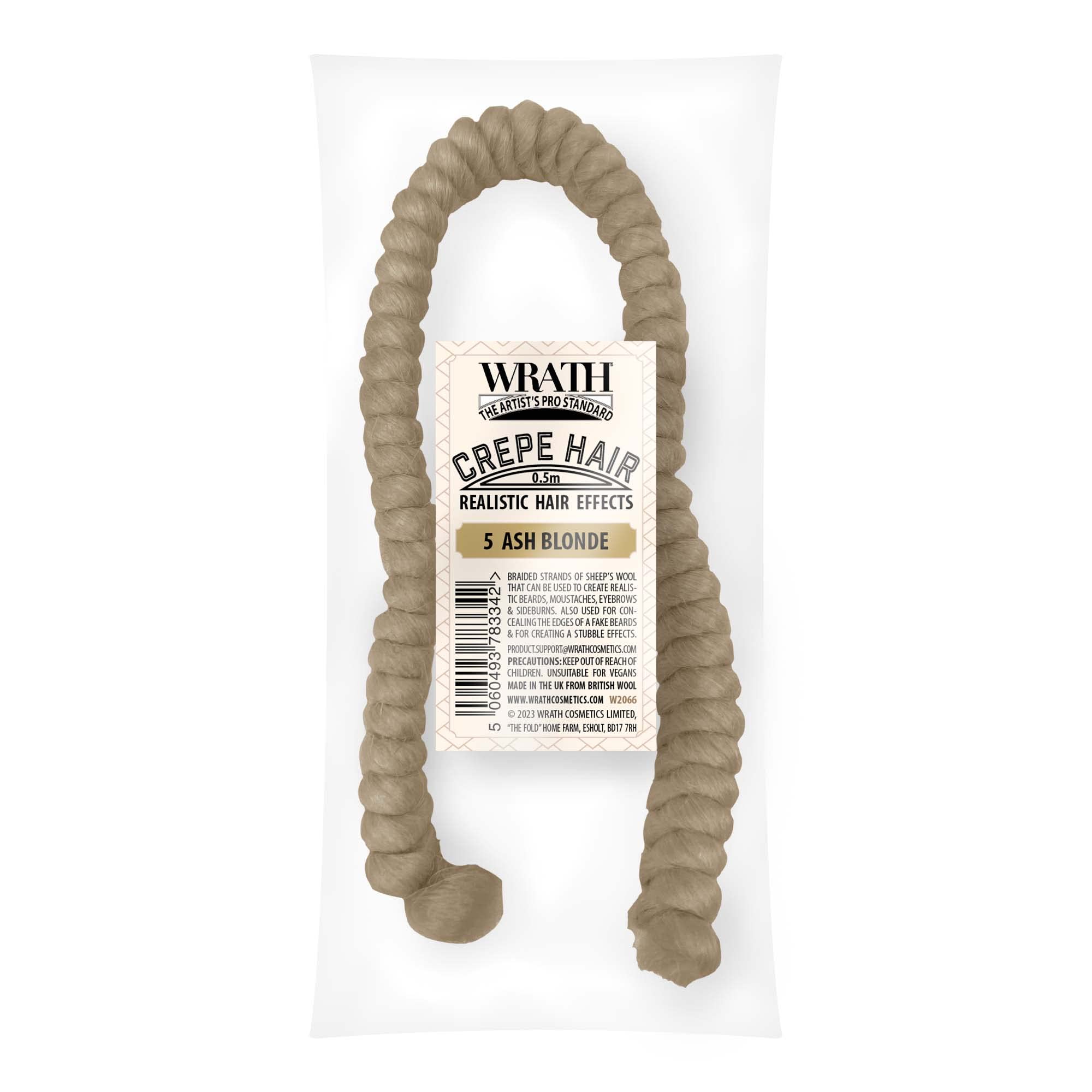 WRATH Wool Crepe Hair – Theatrical Professional Make-up – Making ...