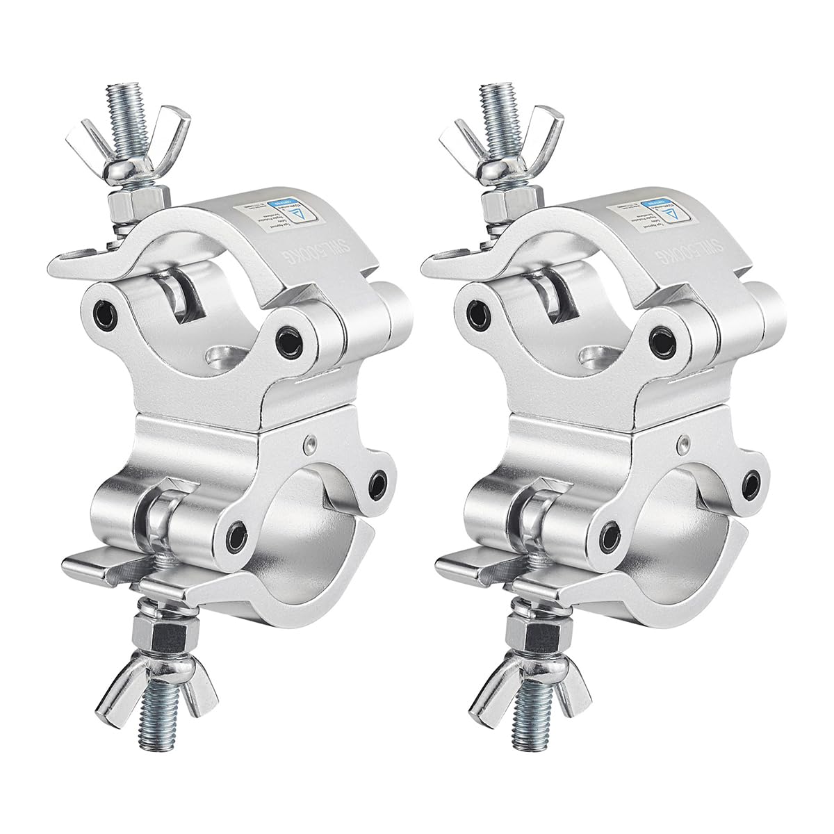 Amazon.com: TUV Pro-Swivel Truss Clamp 2 inch, 2 Packs Rualin Heavy ...