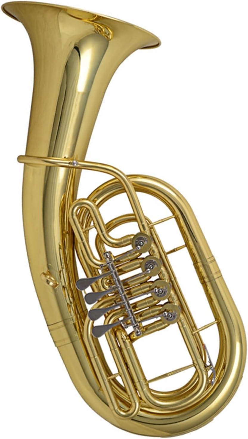 Euphonium Kit Brass Lacquered Gold Body Euphonium Four Flat Key ...