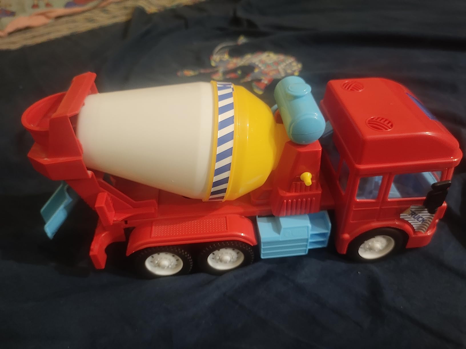 RATNA'S My First Wheels Toy Cement Mixer Truck Friction Powered ...