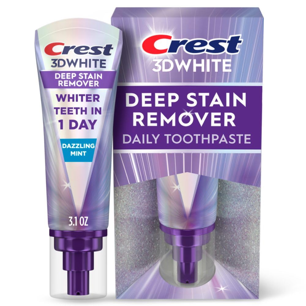 Amazon.com : Crest 3DWhite Brilliance Deep Stain Remover Dazzling Mint ...