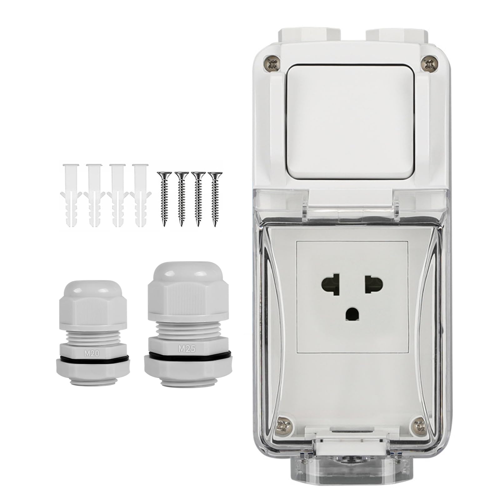 Snapklik.com : XINYIELE Outdoor Outlet Box Waterproof,Outdoor Power ...