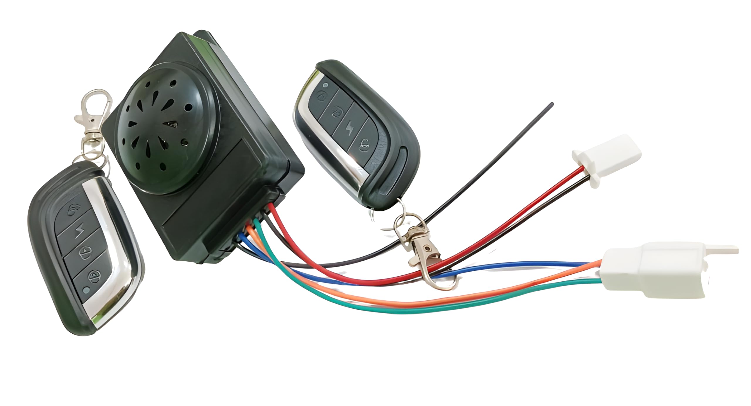 Anti Theft Security Alarm System with Dual Remote Control with Lock ...