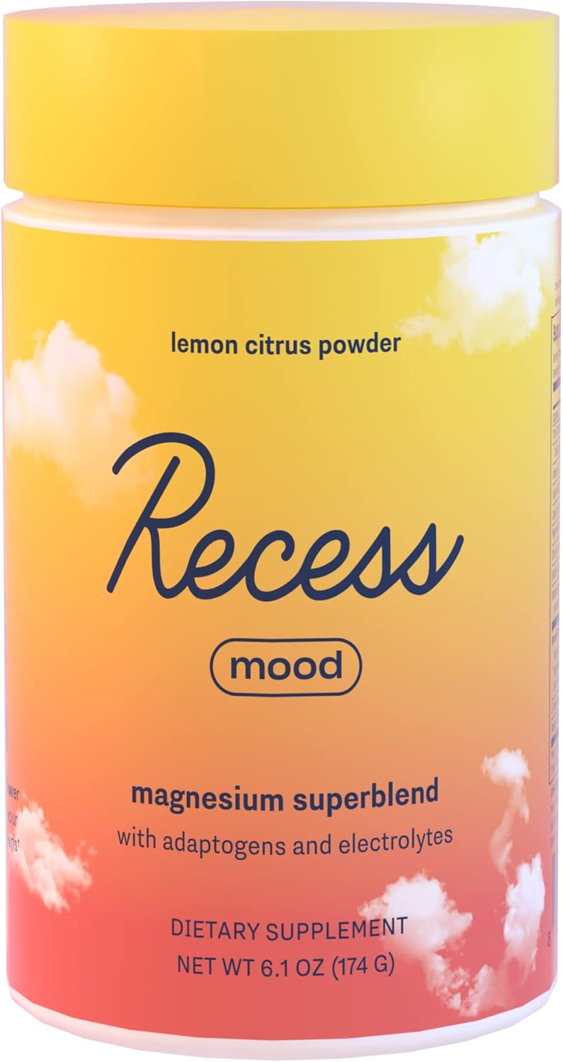 Amazon.com: Recess Mood Powder, Calming Magnesium L-Threonate Blend ...