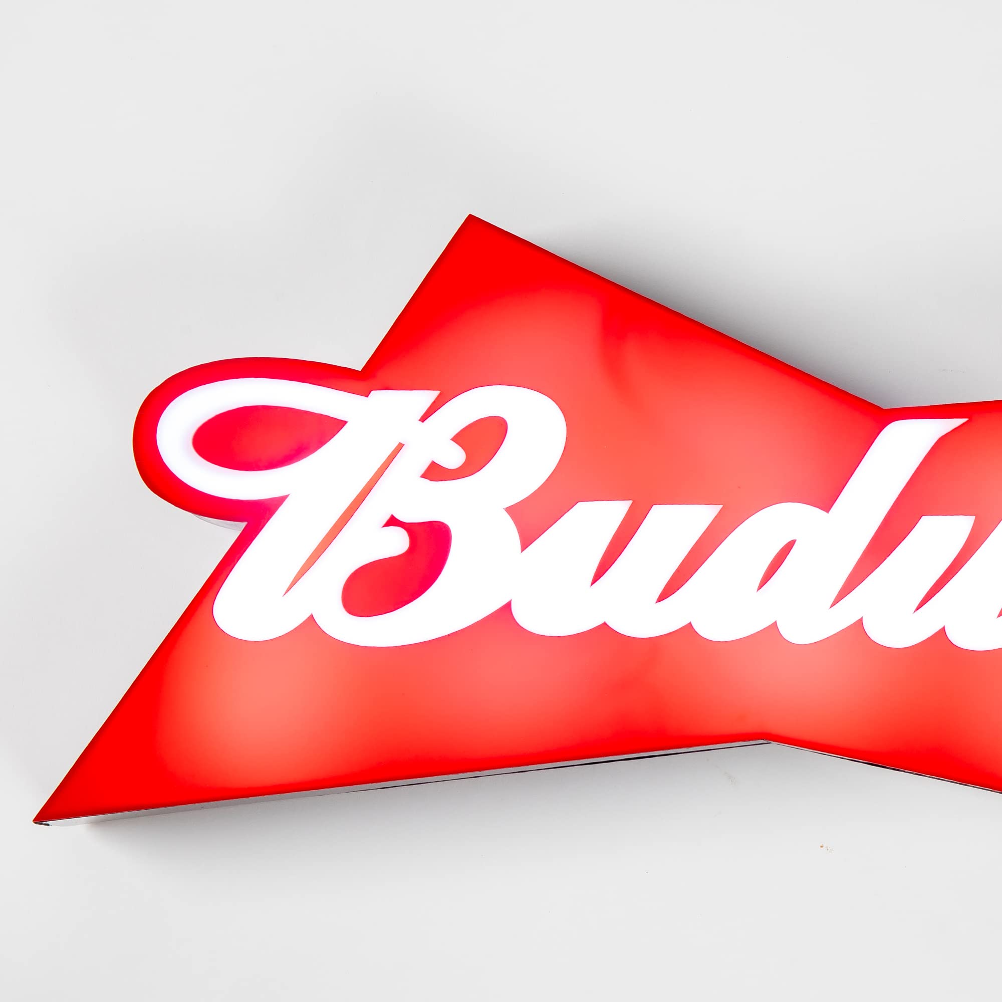 Bud Neon Sign - 18x18 inches, Great for Beer, Bar, and Gaming Room Neon ...