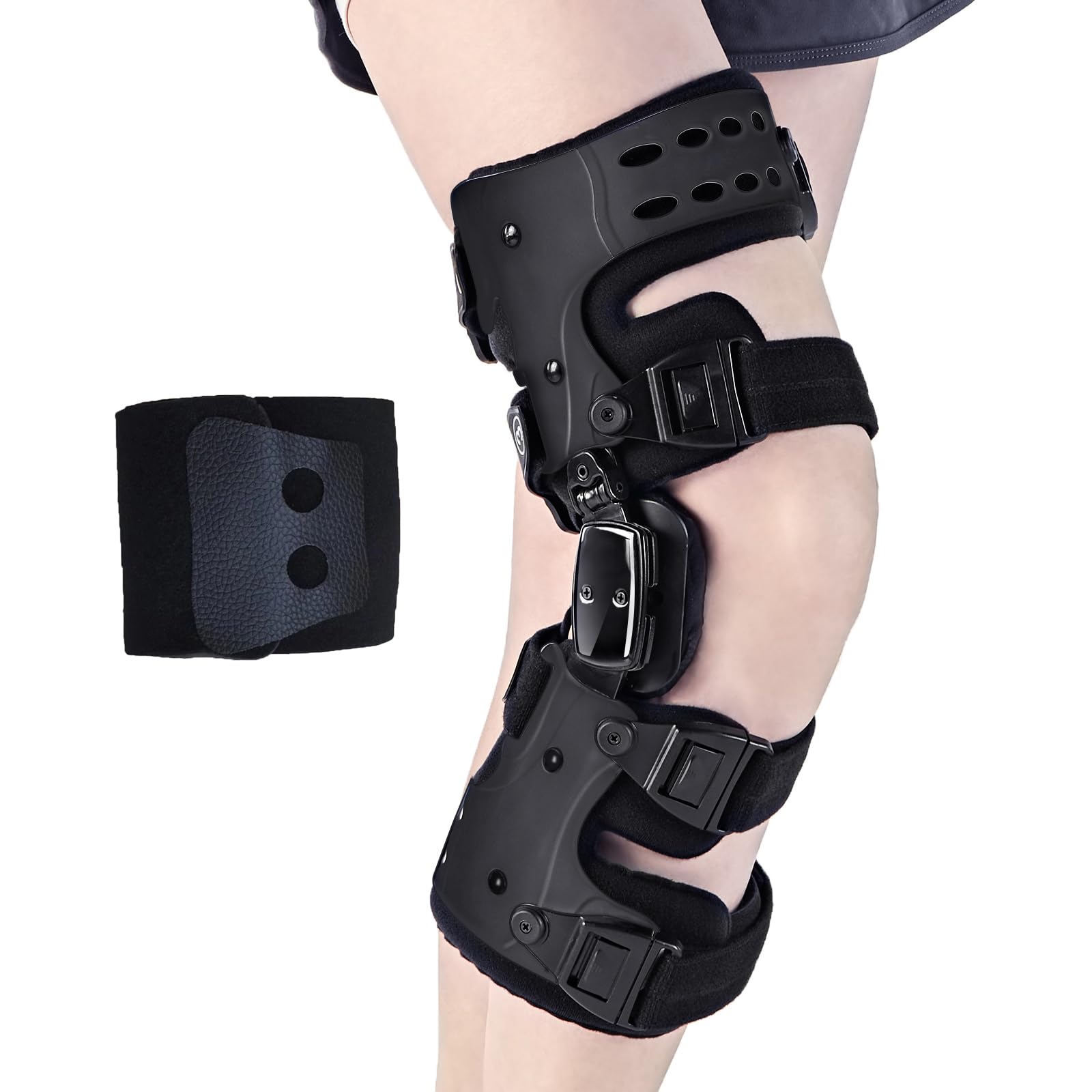 EZWORK OA Unloader Knee Brace - Arthritis Pain Relief, Osteoarthritis ...