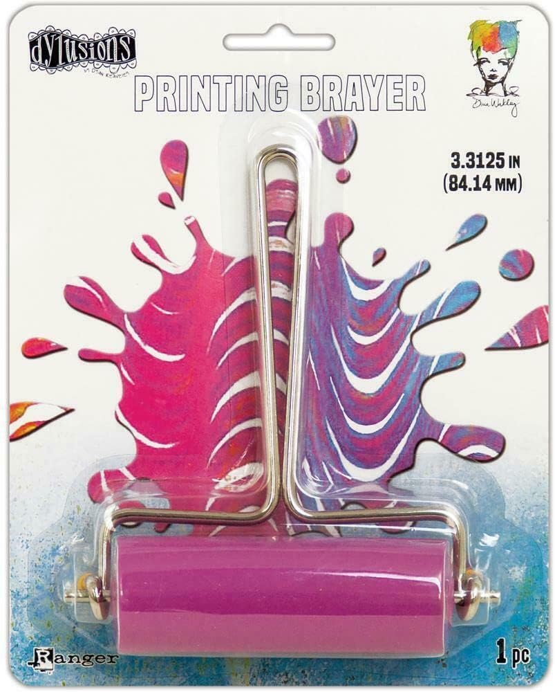 Amazon.com: Ranger Medium Gel Press Brayer, Multicolor